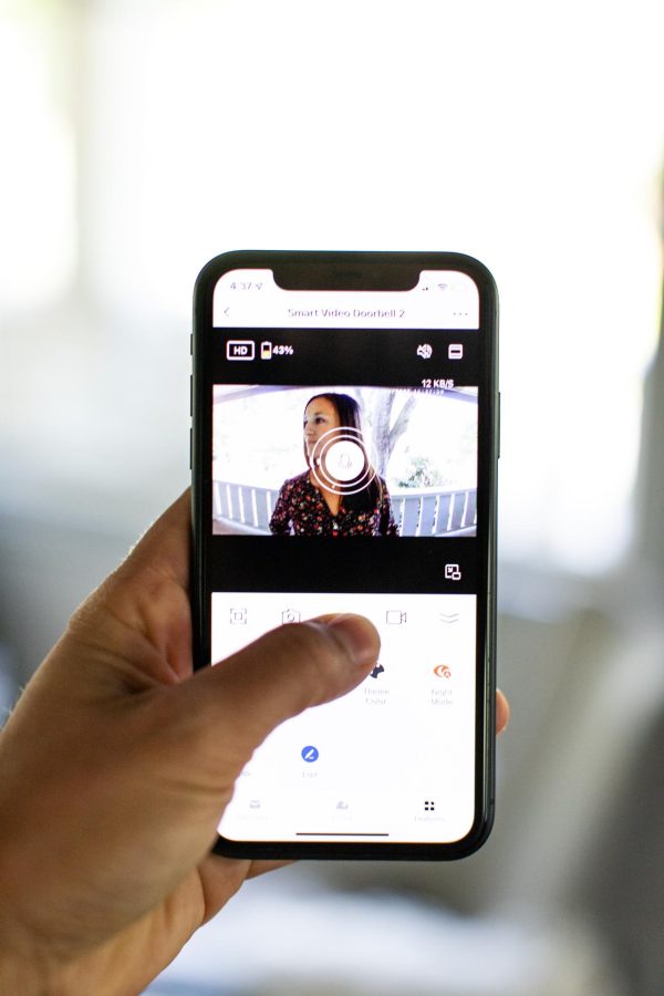 Door Ringer Intelligent Video Doorbell with Battery, Charger, and Chime ...